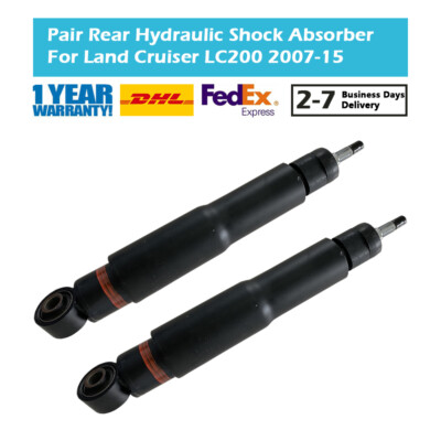 2X Rear LH RH Hydraulic Shock Absorbers For Lexus LX570 Land Cruiser ...