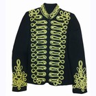 Men's Runway Blazer Jacket Court Style Jacket Party Stand Collar Slim ...