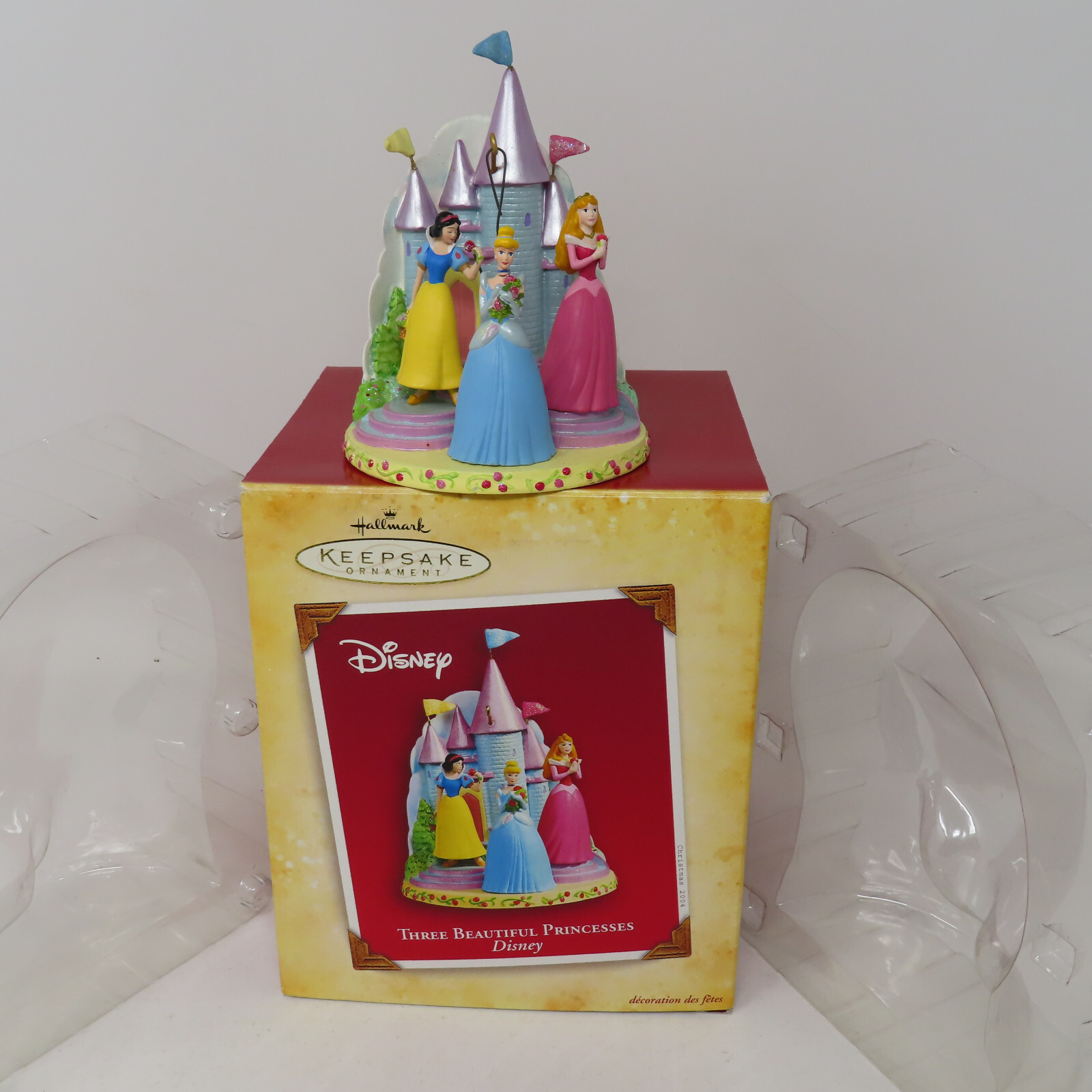 Hallmark Ornament 2004 Disney's 'Three Beautiful Princesses in box | eBay
