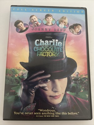 Charlie and the Chocolate Factory (Full Screen Edition) - DVD - VERY ...