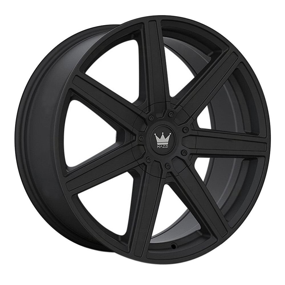MAZZI Laguna 376 Rim 20X8.5 5X108/5X114.3 Offset 35 Matte Black ...