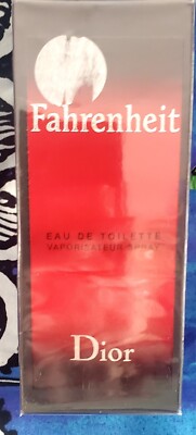 Fahrenheit Christian Dior Edt Cologne Men Spray 1.7 oz / 50 ml New ...