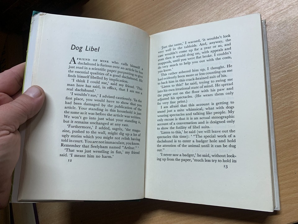 1951 1ST UK EDITION ROBERT BENCHLEY "MY TEN YEARS IN A QUANDARY" HB ...