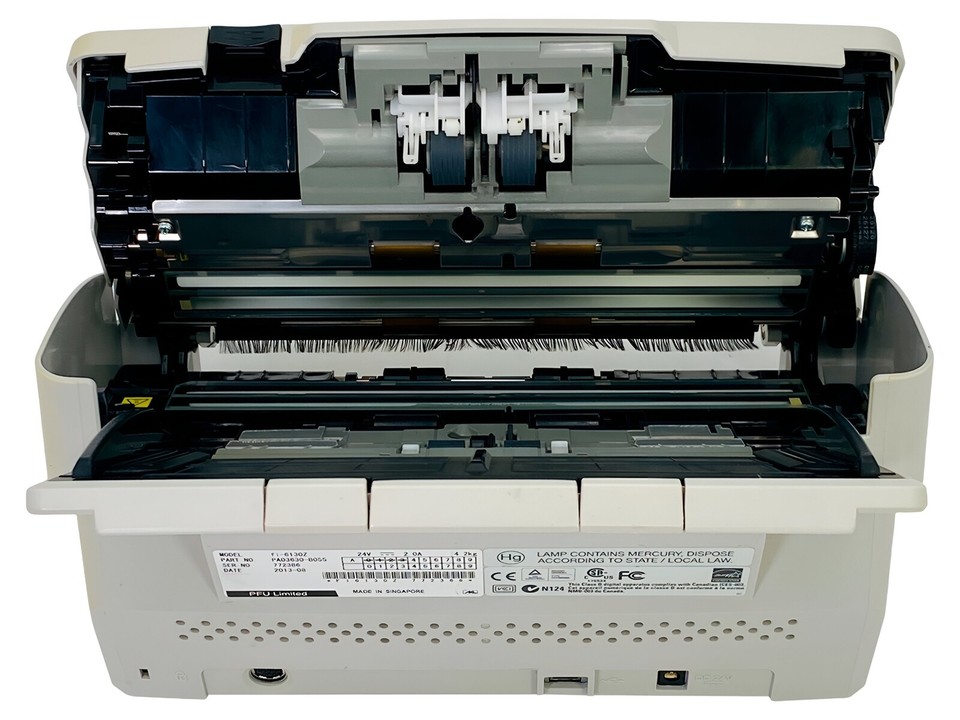 FULLY TESTED 🔥 Fujitsu Fi-6130Z Duplex Color Document Scanner w/Bundle ...
