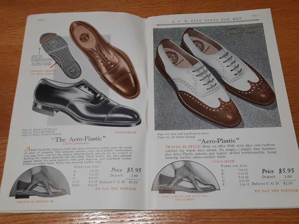 Quality Shoes for the Whole Family Spring & Summer 1940 Styles JC ...
