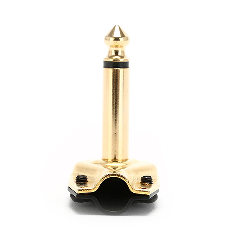 6.35mm Guitar Effects Pedal Connector Jack Adapter Electric guitar plug ...