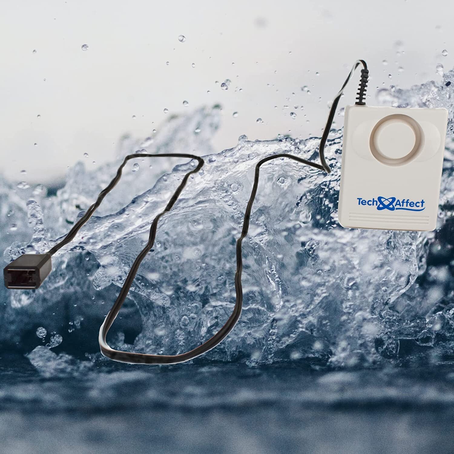 Water Leak Detector - Flood Water Level Sensor Detectors - Bath Alarm ...