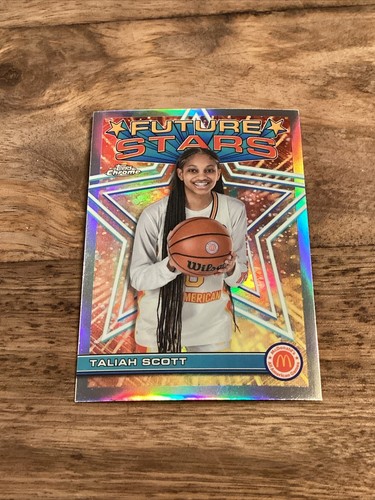 2023 Topps Chrome All American Taliah Scott Future Stars ARKANSAS ...