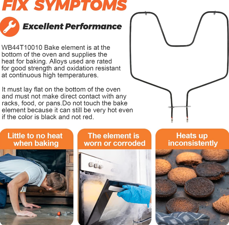 Heating Element Bake Element Replacement Ge Stove Oven Element Suitable ...