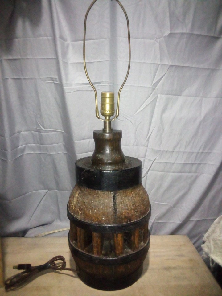 Antique Wagon Wheel Hub Lamps | eBay