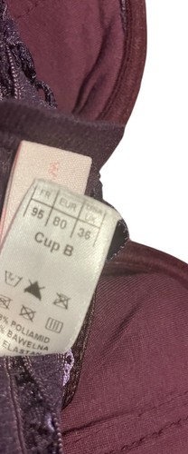 Unbranded Women’s Medium Padded Bra Size 30B Purple Underwire NWOT | eBay