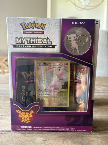 Pokemon 2016 XY Generations Mew Mythical Pin Collection Box Factory ...