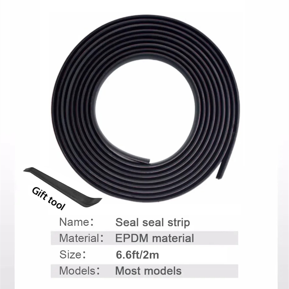 For Honda 6.6ft V Shape Car Side Window Trim Edge Moulding Rubber Seal ...