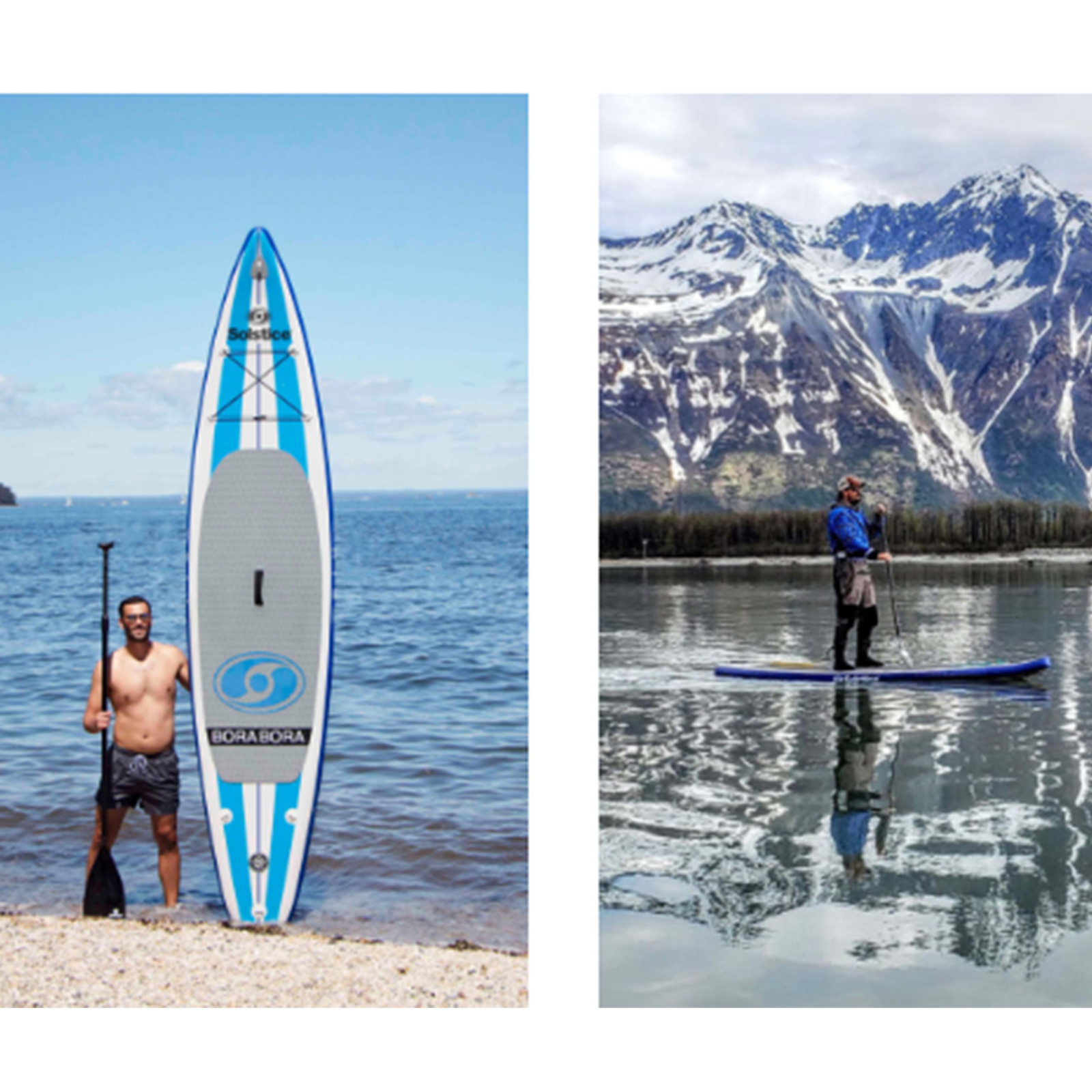 Solstice 35150 Borabora 12 Heavy Duty Inflatable Stand-up Paddleboard ...