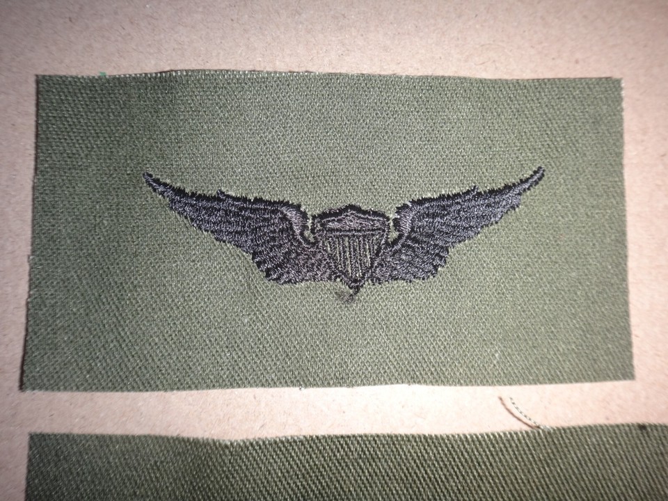 Lot of 3 US Army AIRCRAFT CREWMAN Subdued Patches | eBay