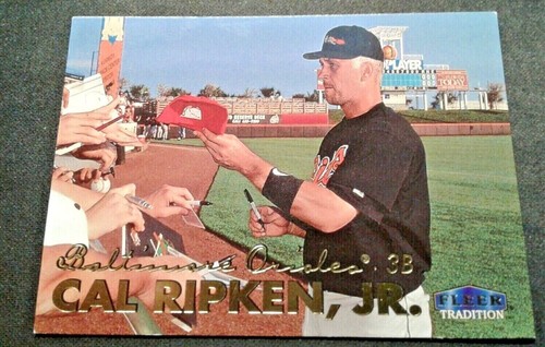 1999 FLEER TRADITION CAL RIPKIN, JR. BASEBALL CARD | eBay