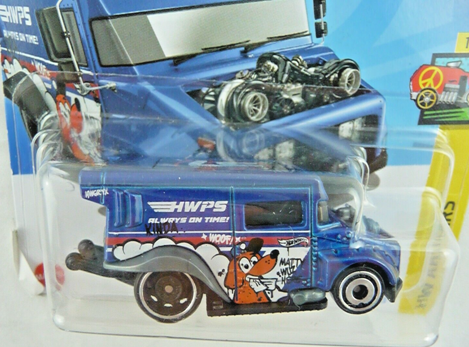 Hot Wheels Mailed It! HWPS Netflix Toy Van HGV Diecast Art Car 1:64 ...