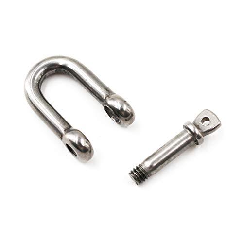 3/8" M10 304 Stainless Steel D Shackle Lock for Heavy Duty ...