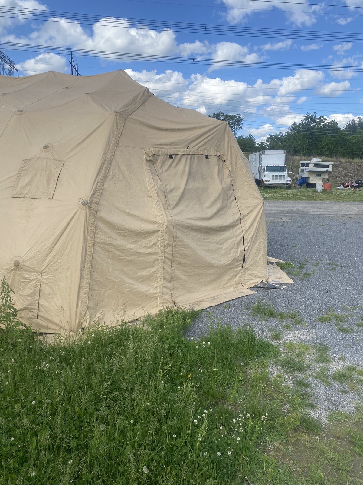 New Drash shelter end cap. For US Army M series tents or custom ...