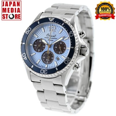 Orient Mako RN-TX0210L 75th Anniversary Solar Analog Chronograph Men ...