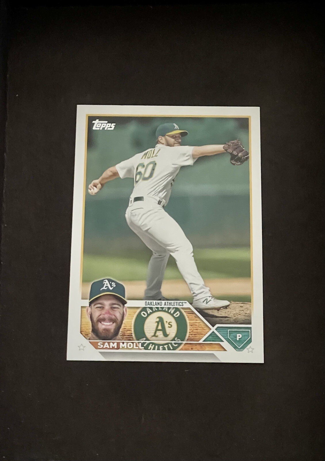 Sam Moll 2023 Topps Series 1 (#8) RC | eBay