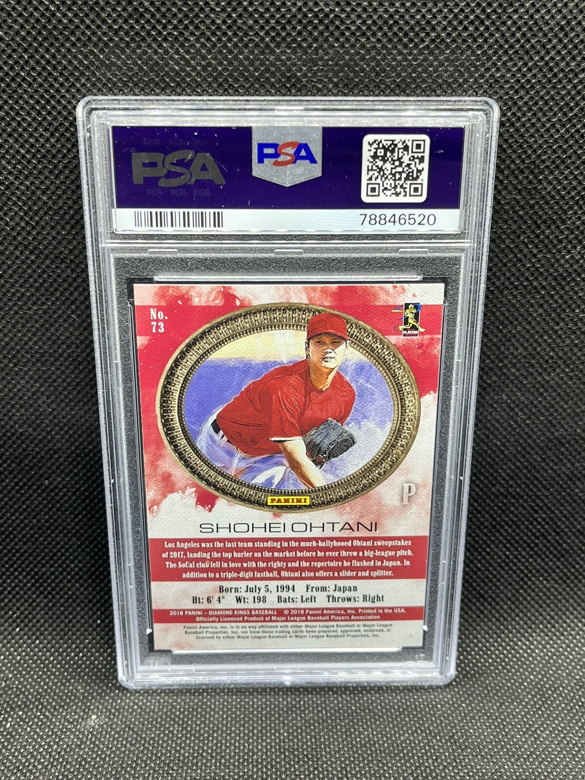 2018 Panini Diamond Kings - Artist Proof Red Pitching Follow Through ...