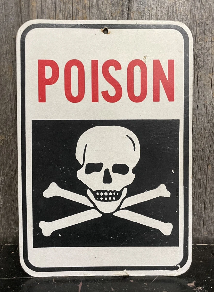 Vintage Poison Symbol