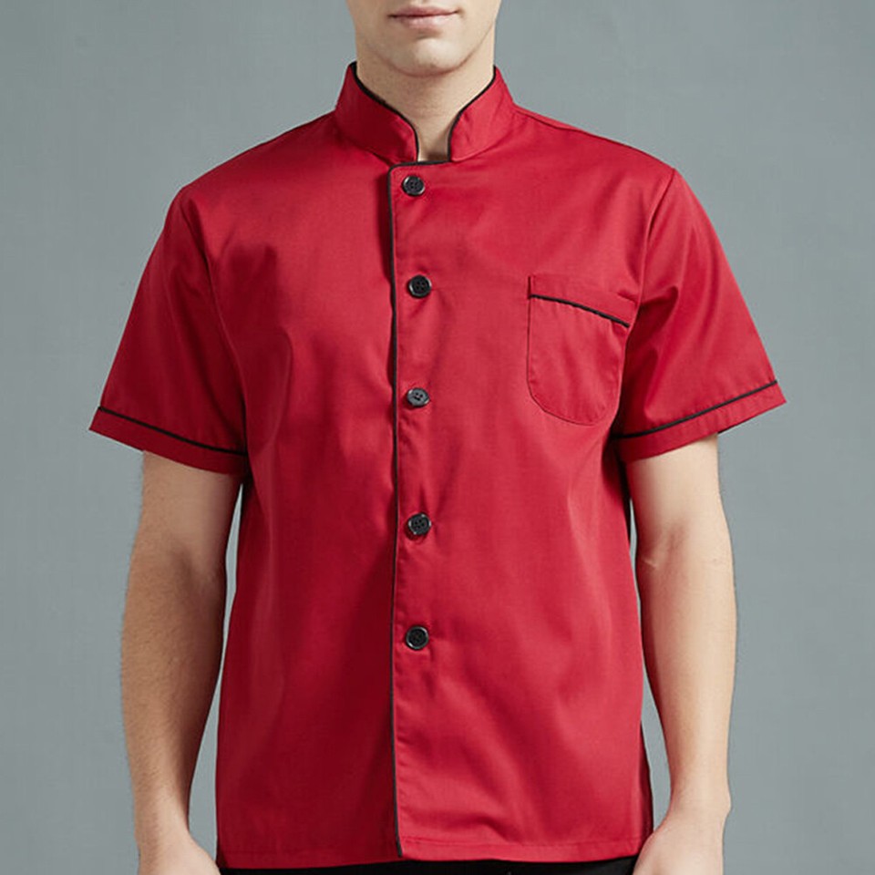 Men Women Kitchen Wear Waiter Bakery Uniform Chef Restaurant Jacket ...