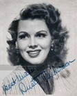 Vintage 1940s Photo - Beautiful Actress Dusty Anderson Autographed Best ...