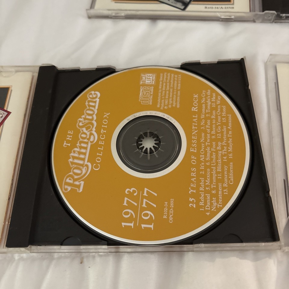 The Rolling Stone Collection 5CD 1969-1979, 1973-1992. Bob Marley, Prince, More! | eBay