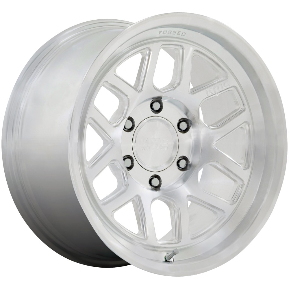(4) KMC KM446 Mesa Forged Monoblock 17x8.5 6x5.5" -10mm Raw Wheels Rims ...