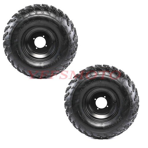 2pcs 10'' 23x7-10 Wheels Tyre Rim for ATV Quad Buggy Mower Kazuma SunL 300cc 200 | eBay Australia
