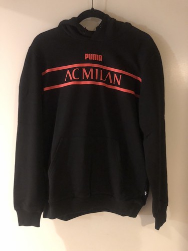 AC Milan ACM Milano Hoodie Soccer Football Sweatshirt Shirt Puma NWT ...
