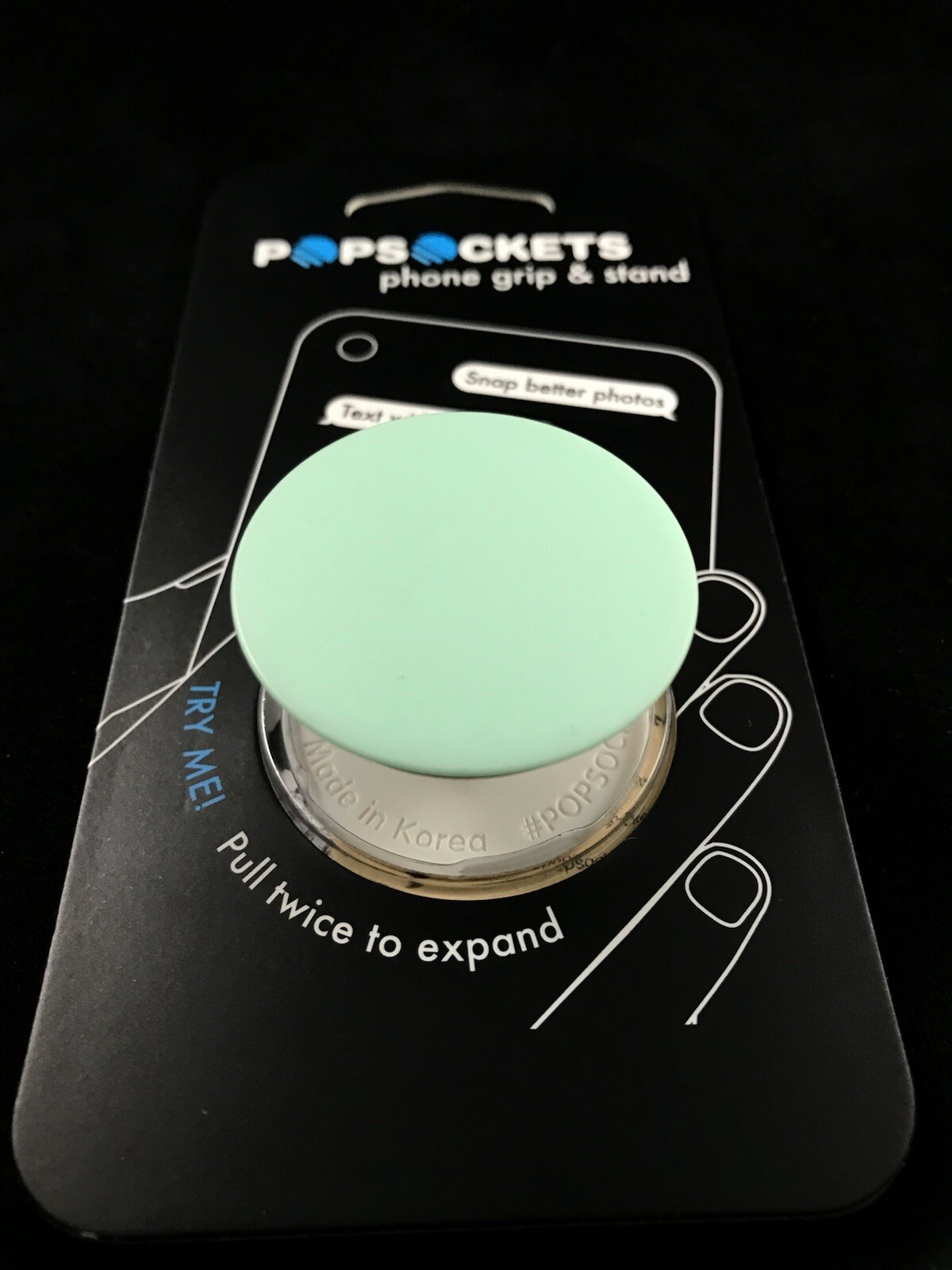 PopSockets Mint Green Phone Holder Grip Stand PopSocket Pop Socket | eBay