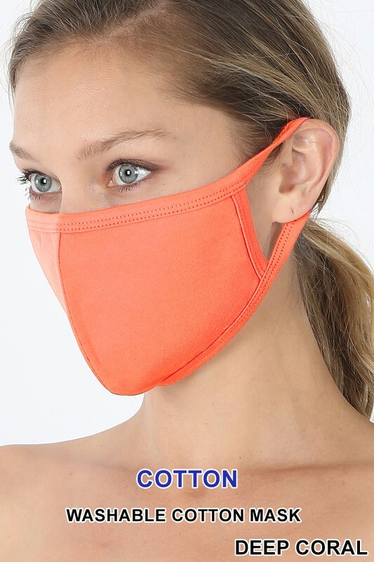 1 pc NEW Soft Cotton DOUBLE LAYER Face Mask Washable Unisex Reusable | eBay