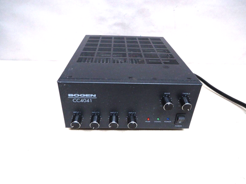 BOGEN CC4041 Mixer Amplifier with 40 Watt 70 Volt Speaker Output | eBay