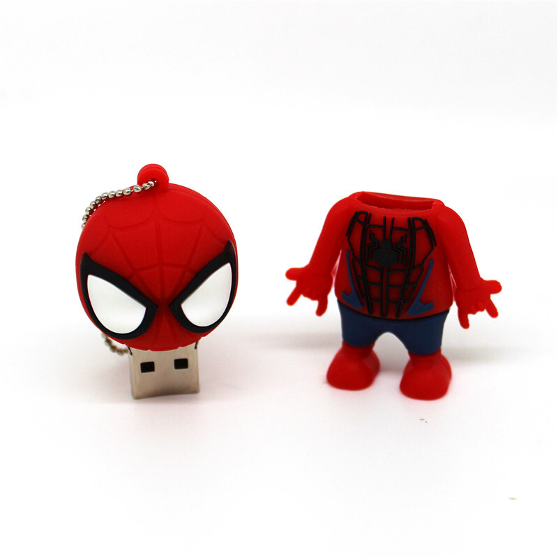 2.0 16gb 32gb 64gb 128gb Spiderman Super Hero USB Flash Thumb Drive USA ...