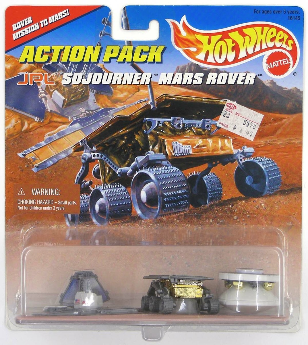 Official Pathfinder Mars Rover