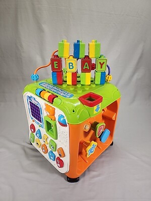 VTech Ultimate Alphabet Activity Cube For Ages 9-36 Months My Kids love ...