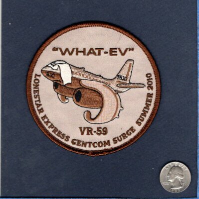 VR-59 Lonestar Express CENTCOM DET US NAVY Boeing C-40 Clipper Squadron ...