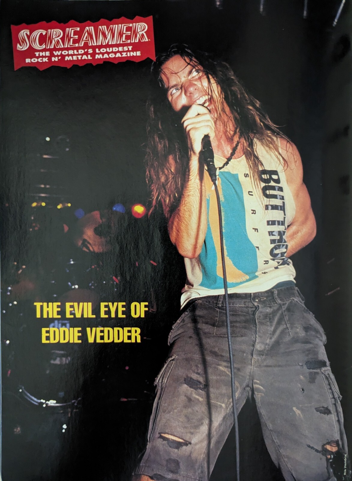 Screamer Magazine September 1992 Slaughter, Soundgarden, Sabbath ...