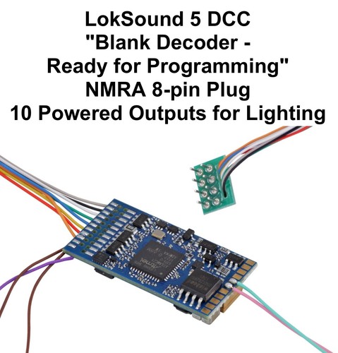 ESU 58420 LokSound 5 V5 8 Pin DCC Sound Decoder for sale online | eBay