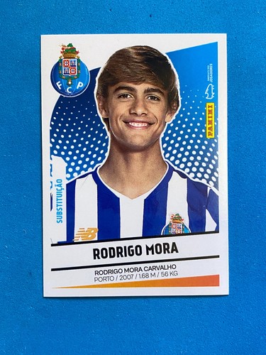 Rodrigo Mora Rookie Sticker Panini Futebol 2024-25 Porto n.280bis RARA ...