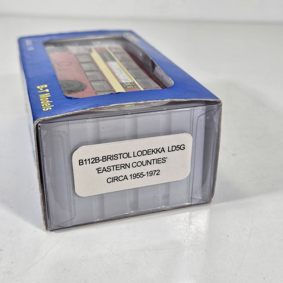 B-T Models B112B Bristol Lodekka LD5G Eastern Counties 1:76 Diecast ...