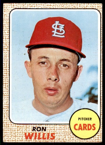 1968 TOPPS RON WILLIS . ST. LOUIS CARDINALS #68 | eBay