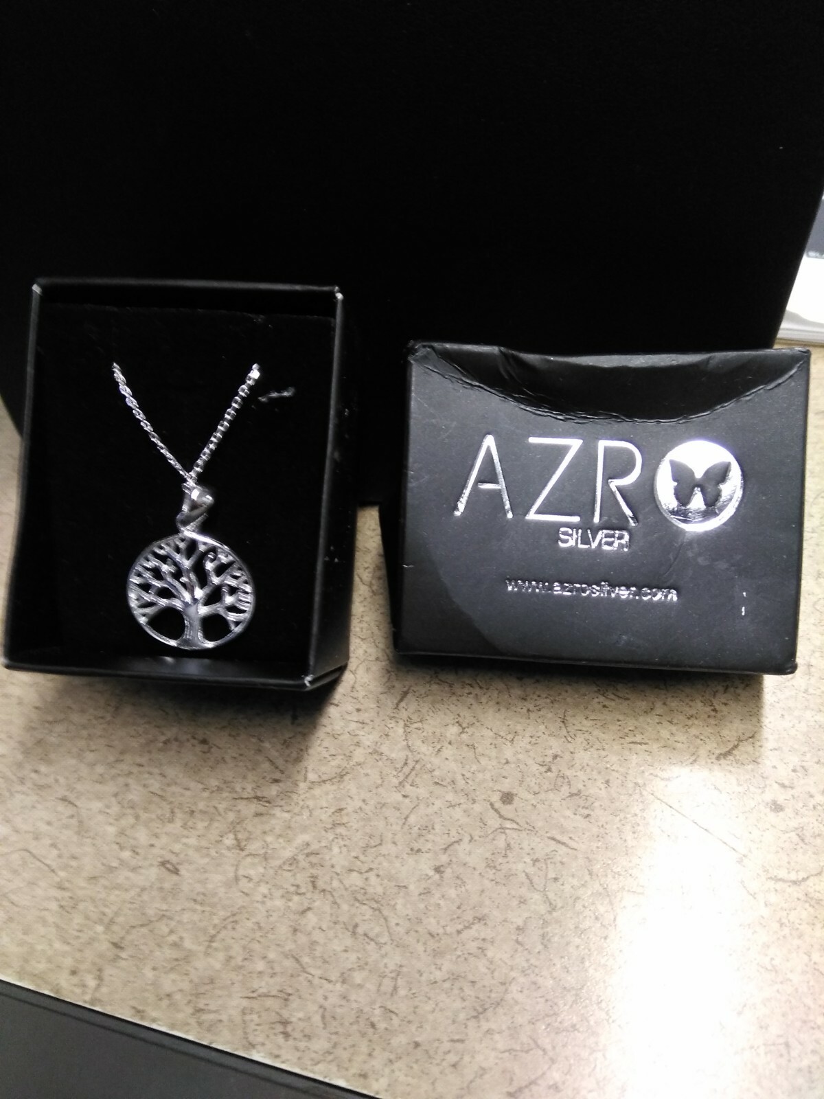 Azro Silver Tree of Life Necklace "Tree" | eBay