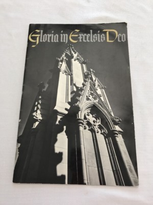 Washington Cathedral Book 1964 Gloria In Excelsis Deo | eBay