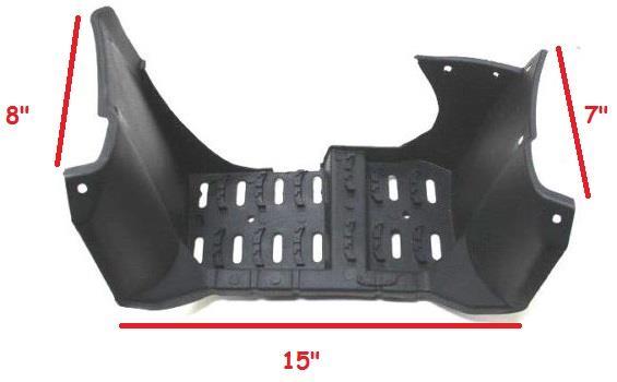ATV QUAD FOOT REST GUARD RIGHT LEFT PLASTIC COOLSTER 3125R V FR04 | eBay