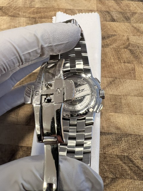 Bulova Accutron Chronograph Lunar Module Pilot Apollo 11 Mission Mens ...