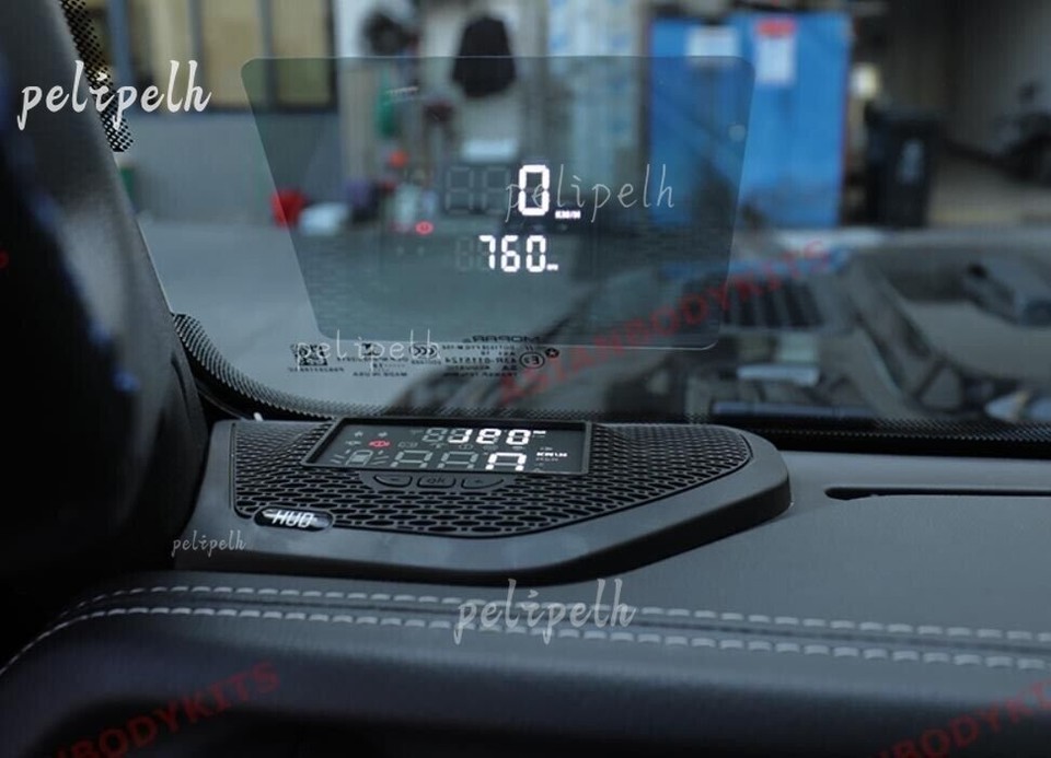 HUD Digital Head Up Display Projector Speed Navigation for Jeep ...